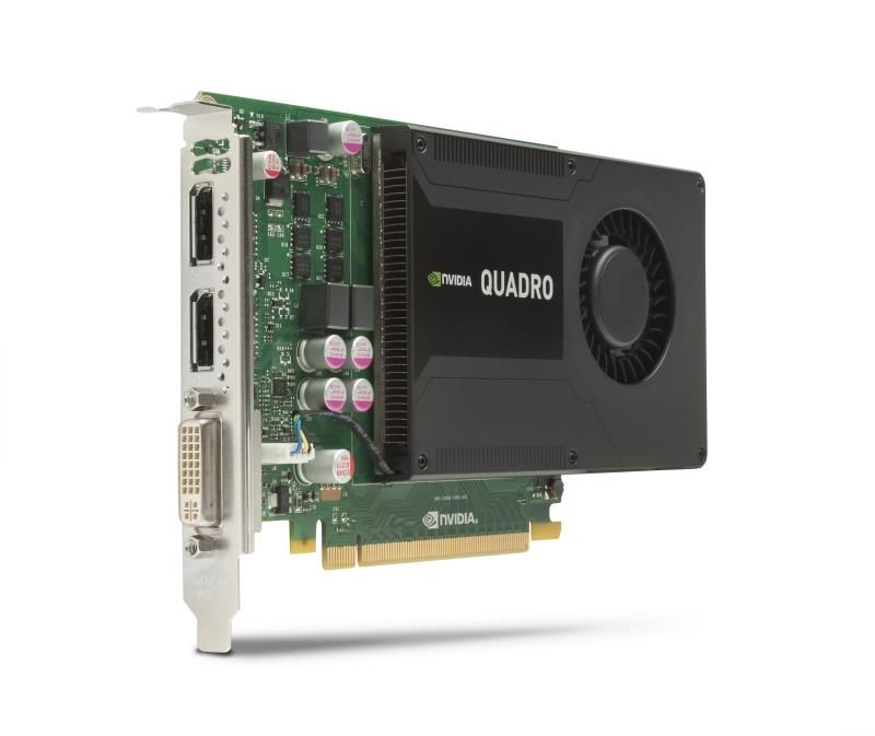 Placa video nVidia Quadro K2200, 4GB GDDR5, 128bit, 1 x DVI, 2 x Displ